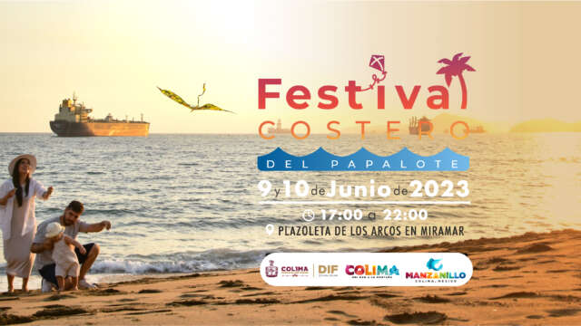 ¡Disfruta del Festival Costero del Papalote en Playa Miramar, Colima ...